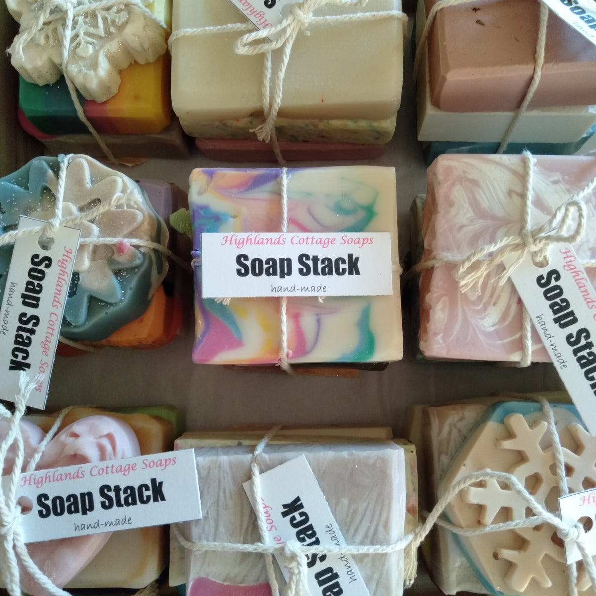 Hand-made Cold-process Luxury Soap - Soap Stacks – Sumari Blue